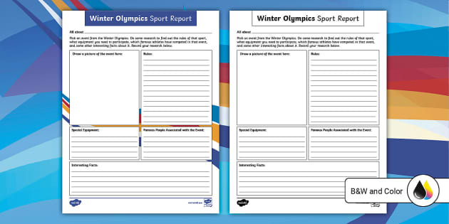 Winter Olympic Games Sports