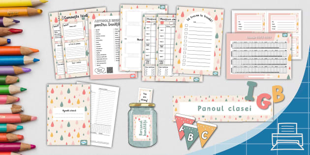 Din nou la școală: Planificarea profesorului – Pachet