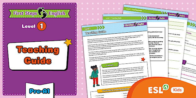 First Steps English Level 1: Teacher's Guide