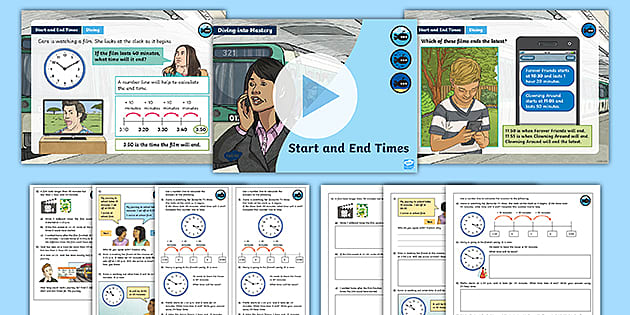👉 White Rose Maths Compatible Year 3 Start and End Times