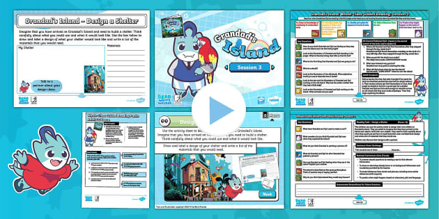 Grandad's Island Whole-Class Guided Reading Pack 3 [Year 2]