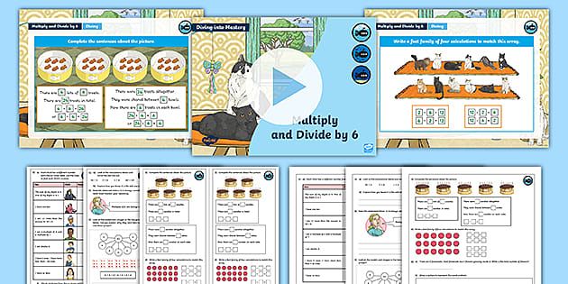 👉 White Rose Maths Supporting Year 4 Multiply and Divide by 6