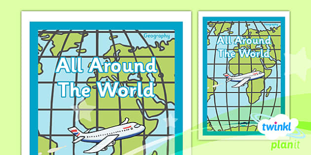 Geography: All Around the World Year 4 Unit Book Cover