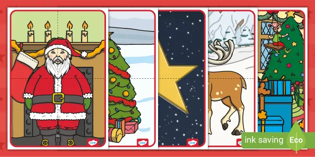 Christmas Matching Picture Cards ELC - Twinkl