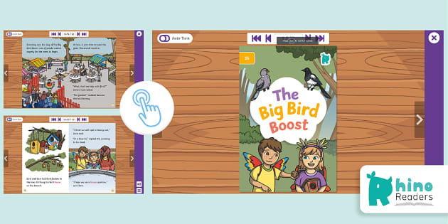 Level 5b Reading Scheme Book: The Big Bird Boost - Twinkl