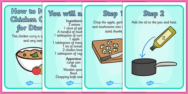 Easy Curry Diwali Recipe Cards | Twinkl Cooking