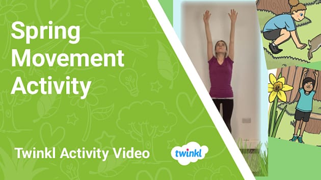 FREE! - EYFS Spring Movement Video | Spring Holiday Club Video