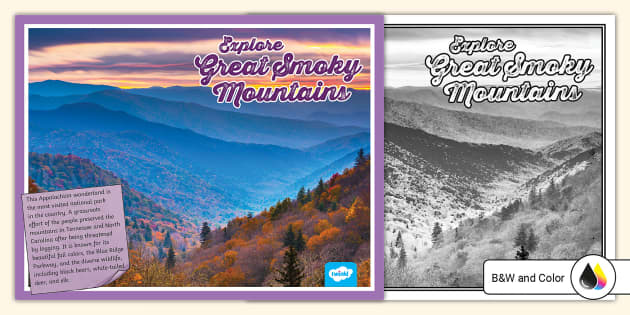 Explore Great Smoky Mountains National Park Poster - Twinkl