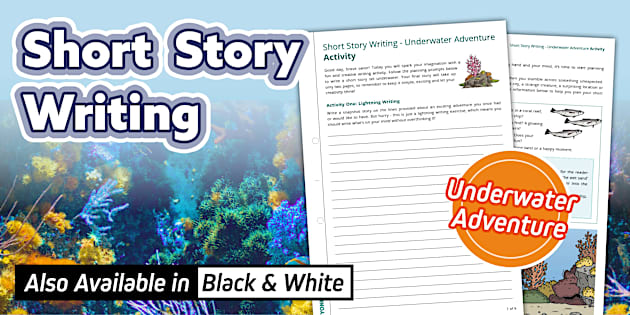 Short Story Writing - Underwater Adventure Activity