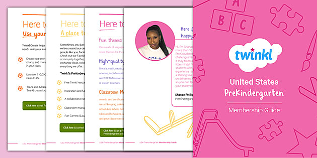 FREE Twinkl PreK Membership Guide | Prekindergarten | Twinkl