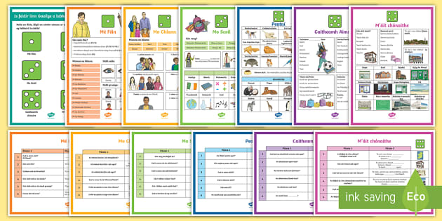 Seachtain Na Gaeilge Oral Language Game (Teacher-Made)