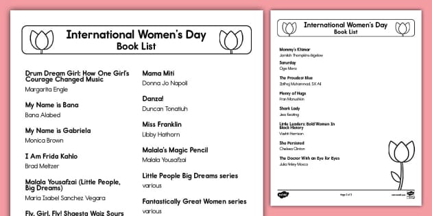 Twinkl USA’s Top International Women’s Day Activities