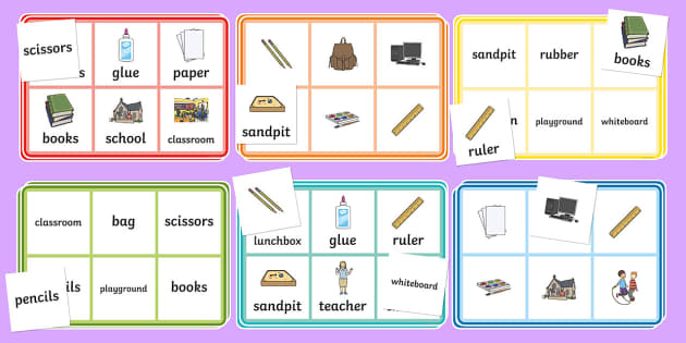 Back to School Bingo | Primary Educational Resource - Twinkl