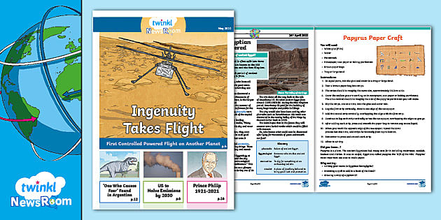 NewsRoom KS2 News Magazine - May 2021 (teacher made)