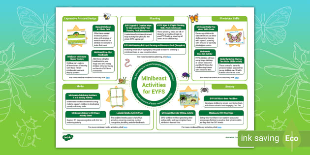 FREE! - EYFS Minibeast Activities | Twinkl - Twinkl