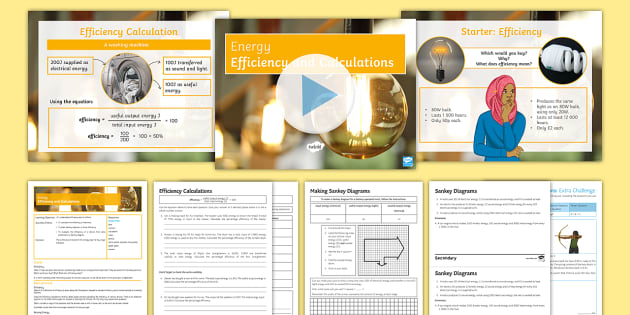 Energy Changes and Transfers: Efficiency and Calculations