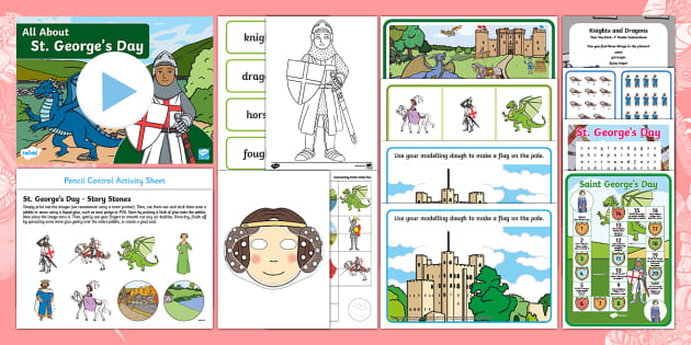 St. George's Day Resource Pack for Childminders - Twinkl