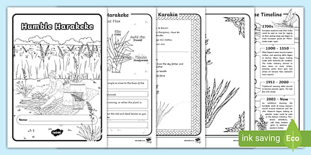 Humble Harakeke Activity Book (Teacher-Made) - Twinkl