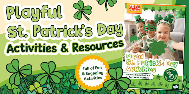 FREE Playful St. Patrick's Day Activities & Resources (Inspiration Pack ...