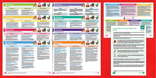 EYFS Ages 2-3 Christmas Bumper Planning Pack (teacher made)