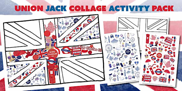 Union Jack Collage Activity Pack