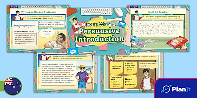Write to Persuade Lesson 4: Persuasive Email Introduction