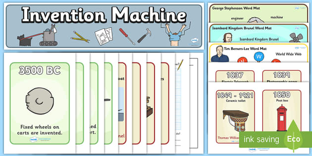 Inventions that Changed the World Resource Pack