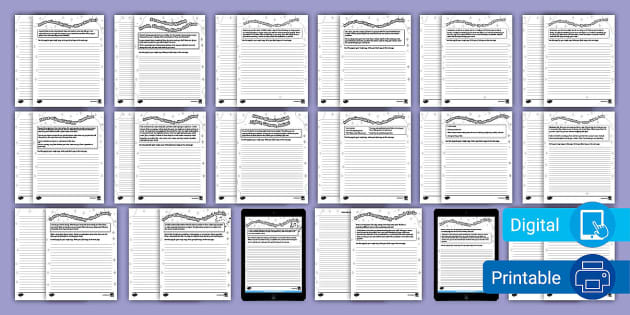 Eighth Grade Sense-ational Writing Activity Pack - Twinkl