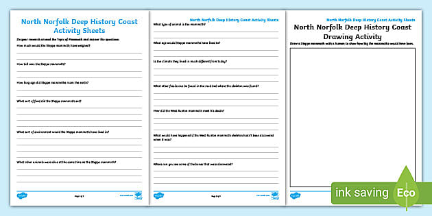 Visit North Norfolk Fact File Activity - Activities - Twinkl