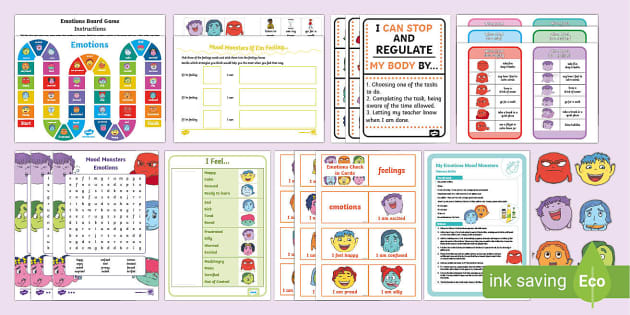 Mood Monsters Pack | Emotional Regulation | Twinkl - Twinkl