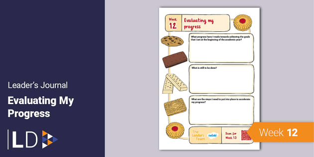 Leader's Journal: Evaluating My Progress - leaders - Twinkl