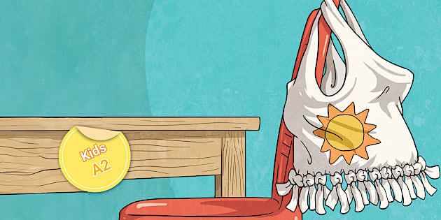 ESL DIY Beach Bag [Kids, A2] (teacher made) - Twinkl