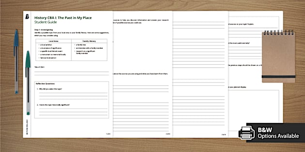 Junior Cycle History CBA 1 Guide