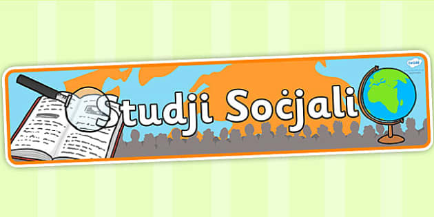 👉 Maltese Social Studies Display Banner (teacher made)