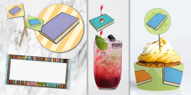Book Themed Party Food Accessories Twinkl Party Twinkl book-themed-party-food-accessories-twinkl-party-twinkl