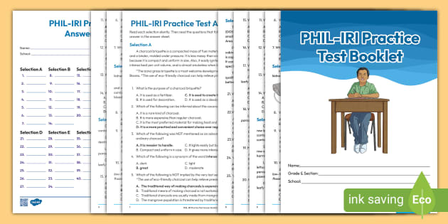 Grade 6 PHIL-IRI Practice Test Booklet | Grade 6 | Twinkl