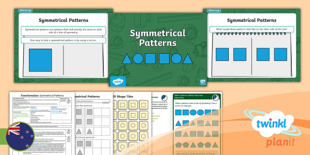Level 1 Transformation: Make Symmetrical Patterns Lesson 1