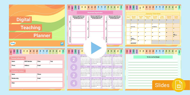NZ Digital Teaching Planner (teacher made) - Twinkl