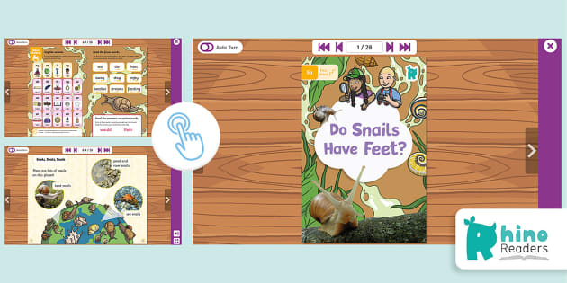 Level 5a First Steps Reading Book: Do Snails Have Feet?