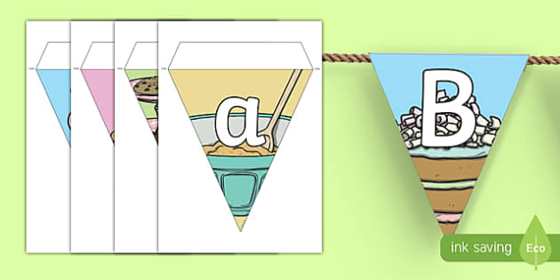 Bake Off Display Bunting (teacher made) - Twinkl