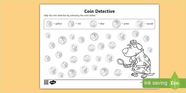 Singapore Money - Coin Detective Worksheet (Lehrer gemacht)