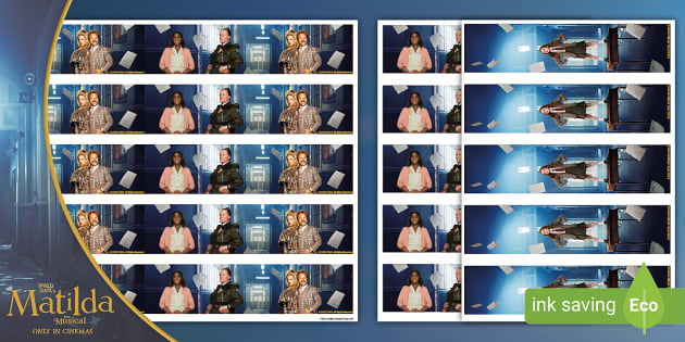 FREE! - Matilda The Musical: Display Borders (teacher made)