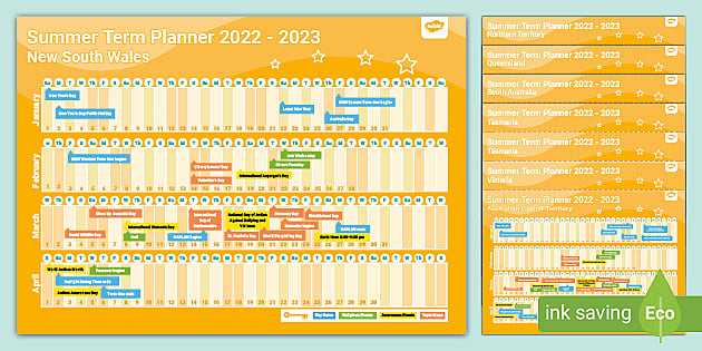 2023 Term One Overview - Australia (teacher made) - Twinkl
