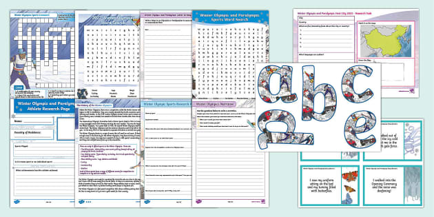 Winter Games Literacy Resource Pack (teacher made) - Twinkl