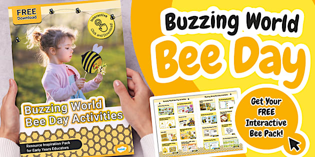 FREE Buzzing World Bee Day Activities & Resources (Inspiration Pack for ...