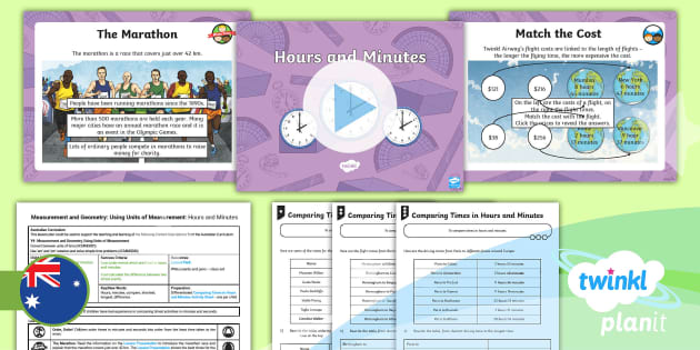 Year 4 Using Units of Measurement: Estimate, Time and Compare Lesson 3