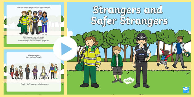 Strangers and Safer Strangers PowerPoint (Teacher-Made)