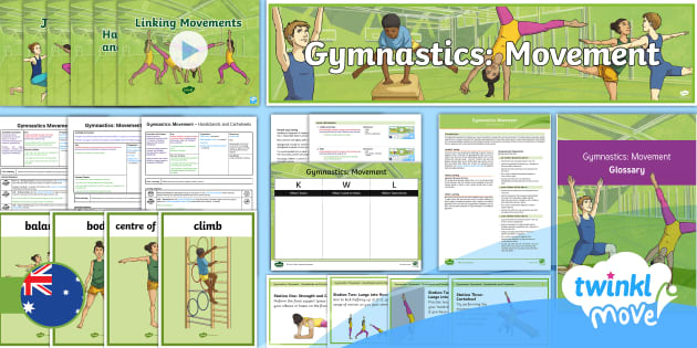 Move PE Year 3 Gymnastics: Movement Unit Pack (teacher made)