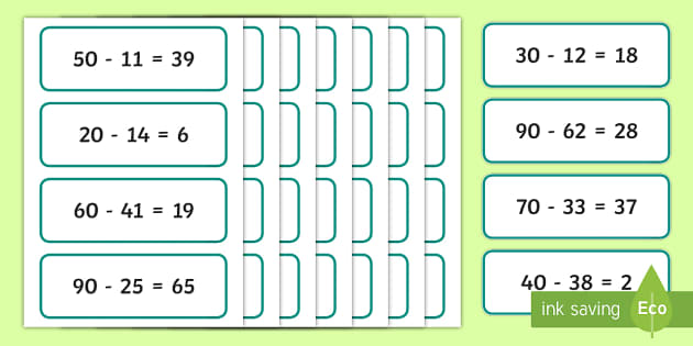 subtracting-a-2-digit-number-from-a-multiple-of-10-challenge-cards