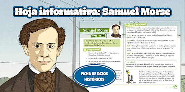 Hoja informativa: Samuel Morse